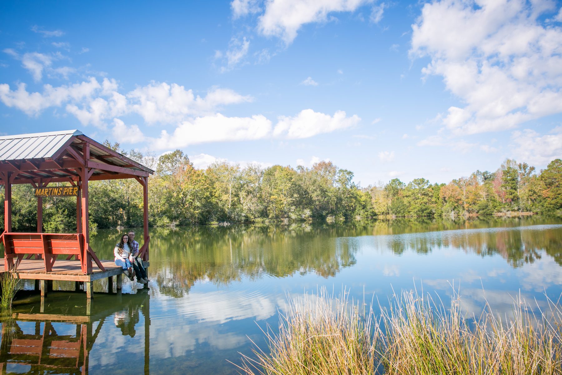 Engagement session at Red Gate Farms - Dream Weaver Photos