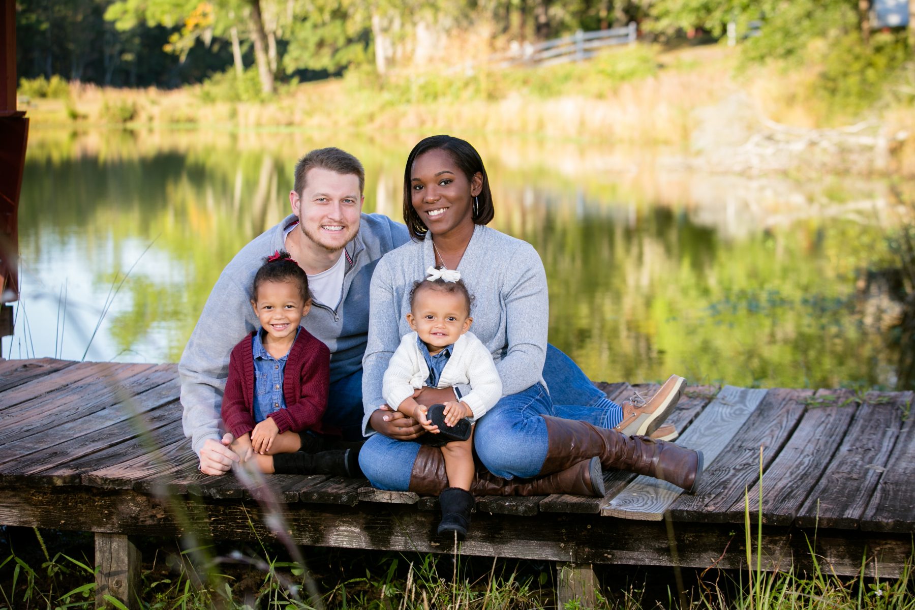 Family photos with Erika Tyler Addison and Emelia at Red Gate Farms ...