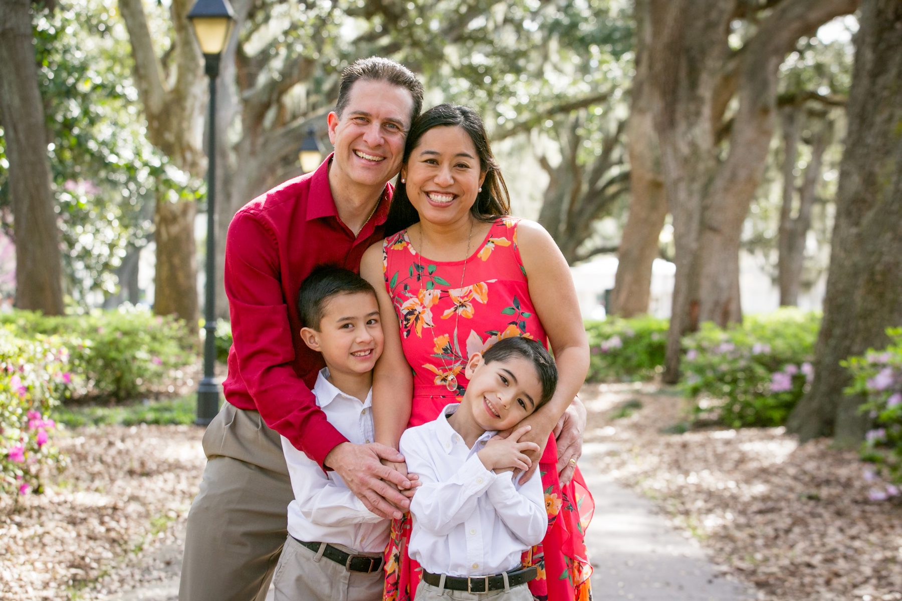 Michelle Bill Joey and Thomas - Family photos in Forsyth Park - Dream ...